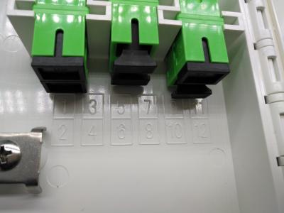 중국 6 포트 12 코어 FTTH FTB106C 광섬유 접속함 판매용