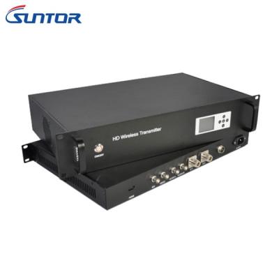 China sistema de transmisión video móvil del transmisor inalámbrico de 20W COFDM COFDM en venta