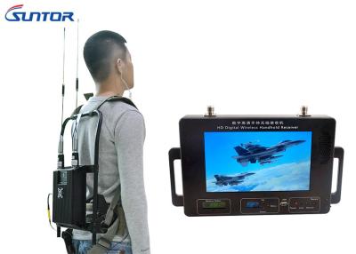 中国 COFDMの軍隊のPotrolのcofdmの送信機の工場のための対面無線電信HDMIのビデオ送信機 販売のため