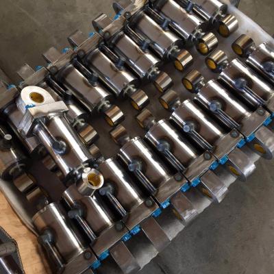 China 6Mpa 2 Manier 32mm Slag 80mm Gelaste Hydraulische Cilinders Koolstofstaal Te koop