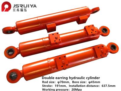 China Het Type van douane Dubbele Oorringen Hoge druk Hydraulische Cilinder Te koop
