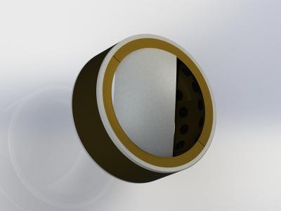 Self-Lubricating Load Direction Radial Spherical Plain Bearing For Hydro-Turbine