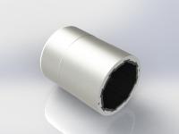 Quality Elastic Polymer Split Plain Bearing Hydrodynamic Lubricant Load for in Abrasive Water for sale