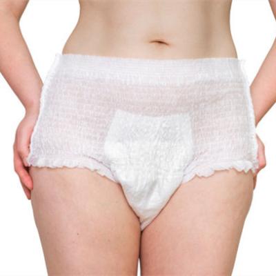 Cina Pantaloni incontinenti per adulti monouso e anti-fuga con canale di prevenzione delle perdite 3D in vendita
