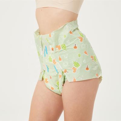 Cina Adulti pannolini da bambino per adulti stampati in formato ultra spessore usa e getta con canale di prevenzione delle perdite 3D in vendita