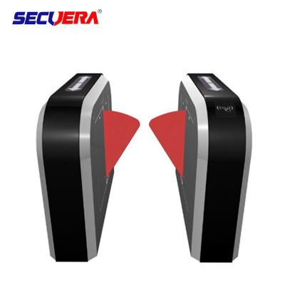 China CE approved well used barcode scanner electronic turnstile 304 stainless steel flap barrier turnstile gate for sale