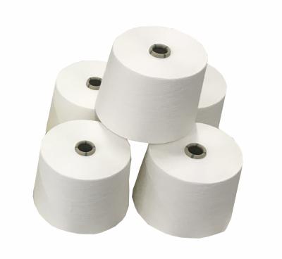 Cina 65% di rayon 35% di nylon Ne 40/1 Ring Siro Spun Raw Yarn per la maglieria e la tessitura 9.32 in vendita