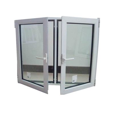 China Blauw glas warmte-isolatie aluminium ruit venster voor energiebesparing Te koop