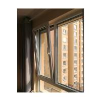 Quality Top Chinese Awning Windows with Double Glass and FiberGlass Screen Netting Material for sale