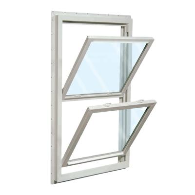 Cina 2023 Upvc Double Hang Windows con funzione di isolamento termico e hardware top cinese in vendita