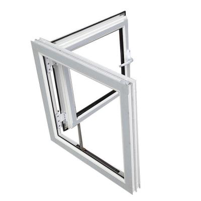 Cina Tipo di vetro singolo doppio vetro in alluminio Casement finestra porta per cani per hardware top cinese in vendita