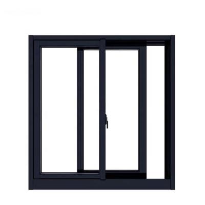 China Ventanas de aluminio de doble acristalamiento insonorizadas personalizadas con sistema de bloqueo de alta seguridad en venta