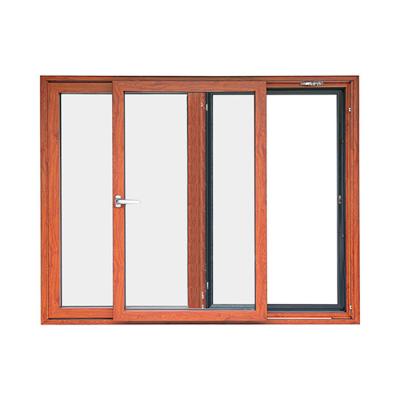 China Ventanas dobles de vidrio de baja intensidad en aluminio insonorizado para OEM en venta