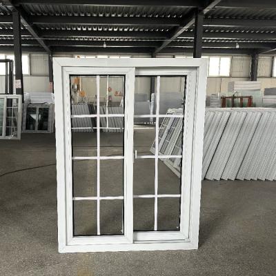 China Hurricane Impact Glass Gliding Upvc Windows voor geluidsdicht en winddicht Te koop