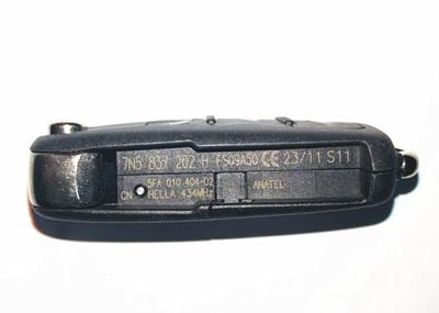 China Peça chave remota 7N5 837 de Seat do carro de Seat UDS corrente de relógio chave esperta de 202 H com 433 megahertz à venda