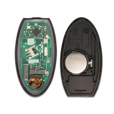 中国 433 Mhz 2+1 ボタン 4A チップ S180144502 スマートキー Nissan パスファインダー 2021 - 2022 販売のため