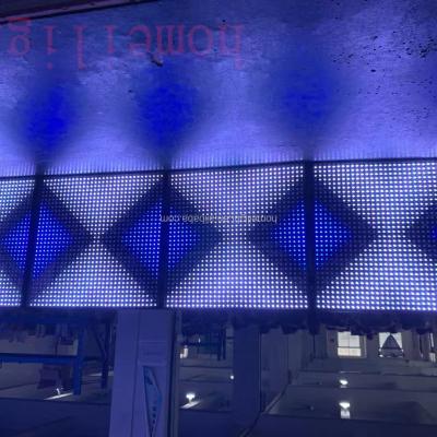 Cina 200W Alta luminosità RGB 3in1 LED DMX Matrix Panel Light per Night Club DJ Illuminazione in vendita