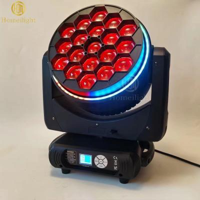中国 新着品 19個 40W 4IN1 RGBWライト ステージライト LED 動くヘッドライト クラブ DJ LED照明 販売のため