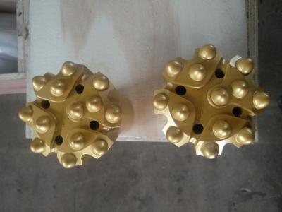 중국 편평한 꽃 탄도 탄화물 삽입을 가진 T38 76mm 단추 드릴용 날을 주문을 받아서 만드십시오 판매용