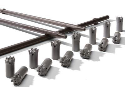 China 3 duim Ingepaste de Boorbeetjes van de Knooprots voor Pneumatische Rotsboring Te koop