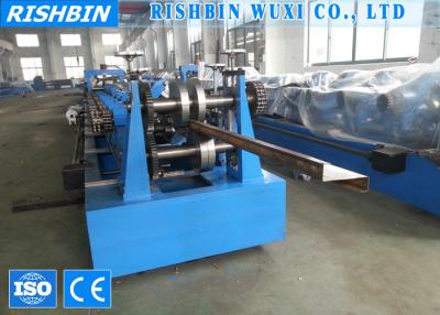 Cina 8 rotoli d'acciaio del Purlin sezione minima di zeta/di m. che formano macchinario con 14 stazioni del rotolo in vendita