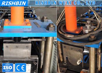 China 220V Half Round Pipe Roll Forming Machine for Seamless Gutter for sale