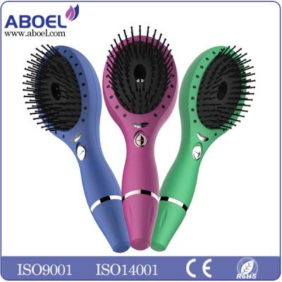 Cina Spazzola per capelli ionica a pile, pettine femminile portatile di cura di capelli in vendita