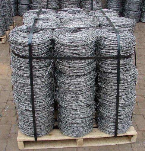 Barbed wire packaging method 2