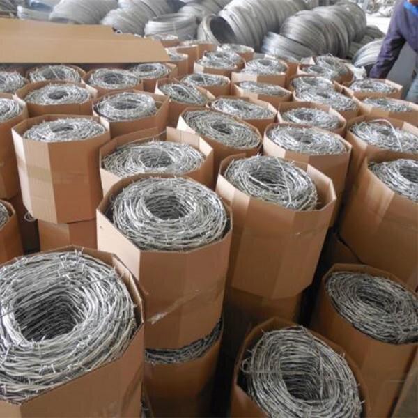 Barbed wire packaging method 4