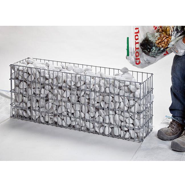 Gabion box assembly demonstration