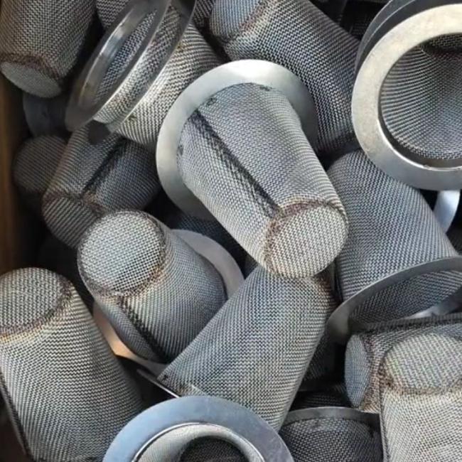 Production case of stainless steel filter disc - multi-layer filter disc