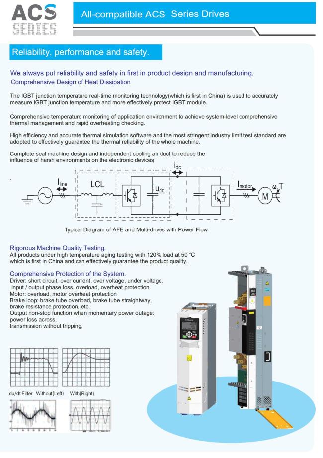 Inomax VFD specifications