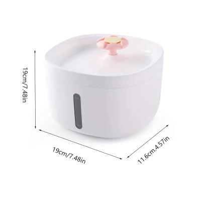 China Customized Pet Feeder Food Grade Automatic Cat Water Fountain for sale