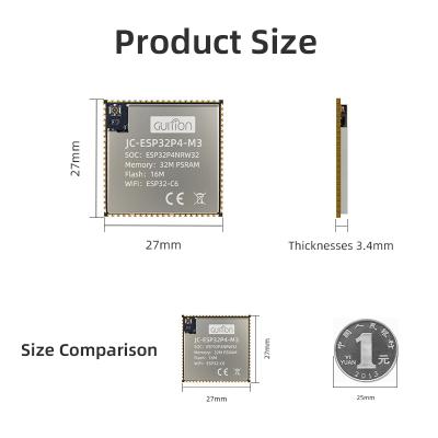 China JC-ESP32P4-M3-C6 Silver Gray ESP32 Display Unit 3.3V Operating Voltage for Business Solutions for sale
