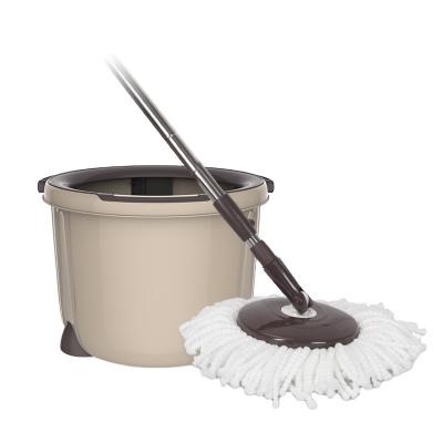 Cina BOOMJOY Viable Magic Single Round 360 Degree Wash And Dry Spin Bucket Mop With Spin Bucket in vendita