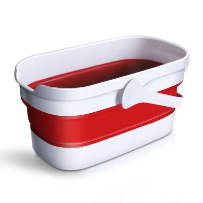 Cina Camouflage New Product BOOMJOY New Product Folding Squeeze Mop Bucket Folding Mop Cleaning Bucket in vendita