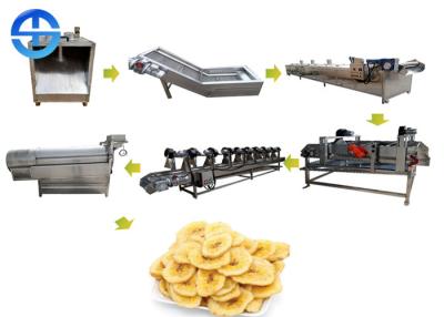 Cina La banana completamente automatica scheggia la linea di produzione linea di produzione dei chip del plantano in vendita