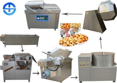 Cina Facile faccia funzionare la sbucciatrice dell'arachide linea di trasformazione fritta 400 kg/h dell'arachide in vendita