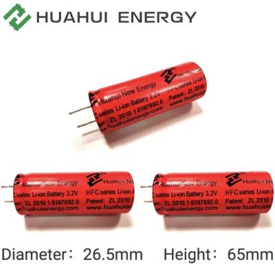 Cina 5C-10C Lifepo4 26650 3,2 batterie ad alta temperatura di V 3000mah Huahui in vendita