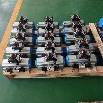 Cina Attuatore pneumatico a semplice effetto per valvole a sfera e a farfalla in vendita