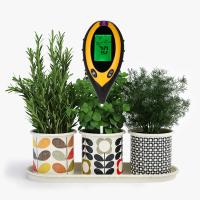 4-in-1 Sensor Meter for Soil Moisture Temperature PH Sunlight Compact and