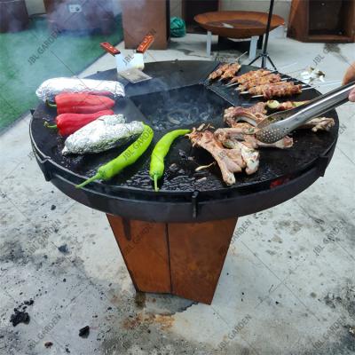 중국 BBQ를 위한 아주 튼튼하 꾸밈 없는 코르텐 강 방화정 판매용