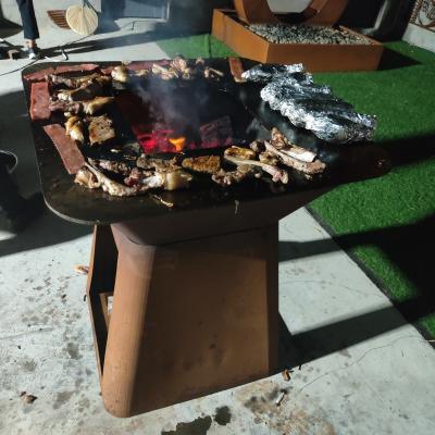 중국 Multifunction Corten Steel Outdoor Barbecue Bbq Grill Near Me 판매용