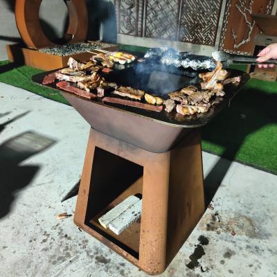 중국 Multifunction Corten Steel Outdoor Barbecue Bbq Grill Near Me 판매용