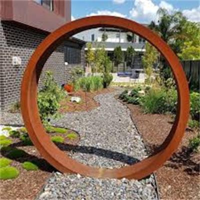 중국 ISO9001 SGS Corten Steel Sculpture Garden Decoration Art Leaf Metal Tree 판매용