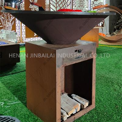 중국 Customization Outdoor Cooking Steel  Bbq Grill Corten Steel Fire Bowl 1000mm 판매용