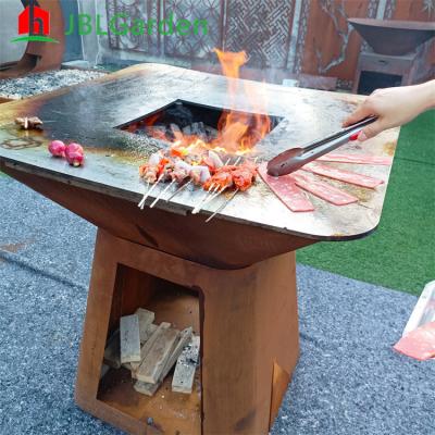 중국 ISO9001 D1000mm Commercial Charcoal Bbq Grill Smoker Customized 판매용
