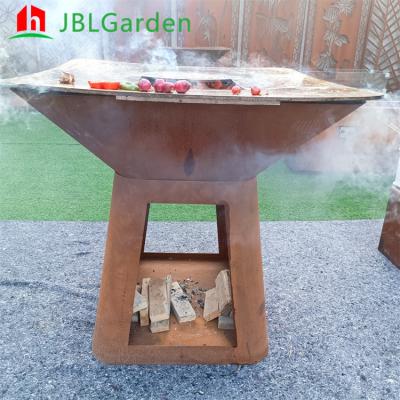 중국 ISO9001 D1000mm Commercial Charcoal Bbq Grill Smoker Customized 판매용