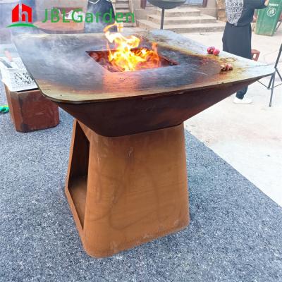중국 ISO9001 D1000mm Commercial Charcoal Bbq Grill Smoker Customized 판매용