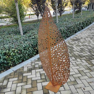 Κίνα Ανθεκτικό εξωτερικό σκουριασμένο σχήμα από χάλυβα προς πώληση